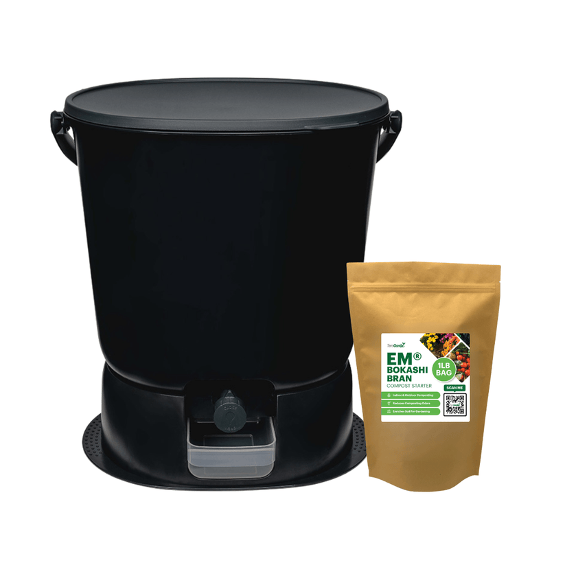Bokashi Compost Bin - Compost Food Scraps with Ease | TeraGanix