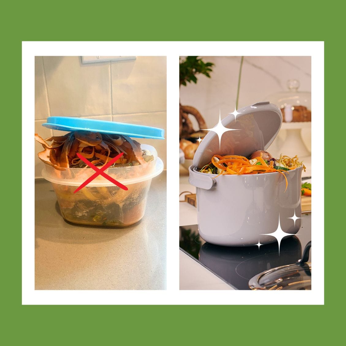 Kitchen Compost Caddy - The Daily Kitchen Compost Bin – TeraGanix