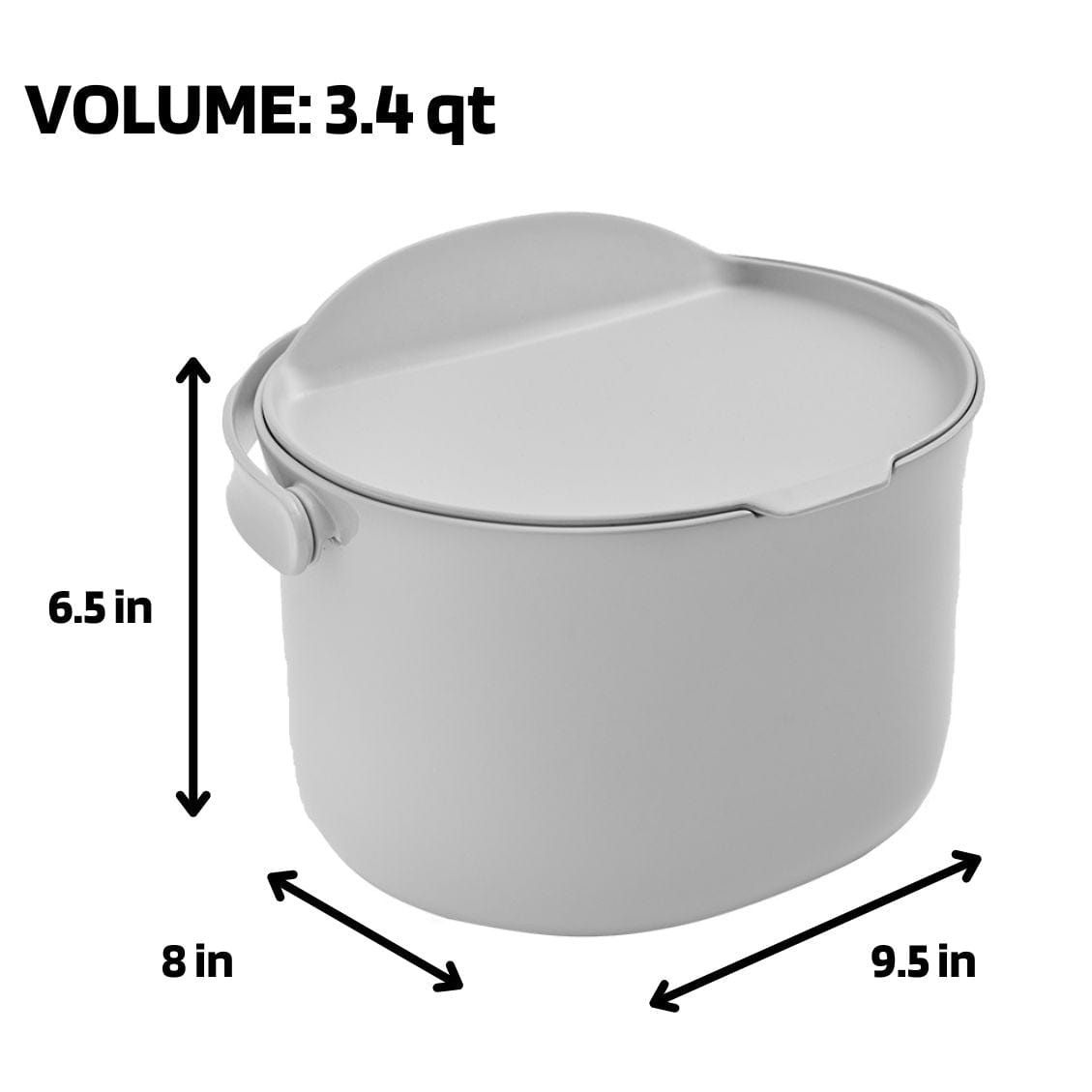 Kitchen Compost Caddy - The Daily Kitchen Compost Bin – TeraGanix