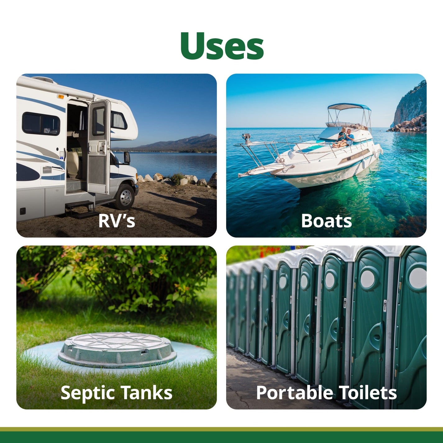 RV Holding Tank Deodorizer & Septic Tank Treatment | TeraGanix