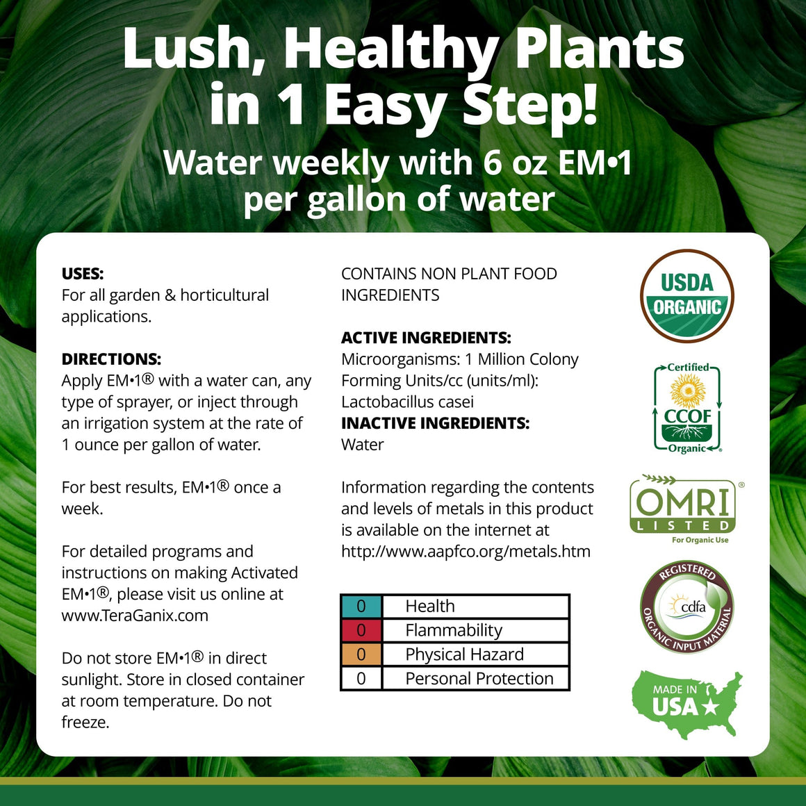 EM1 Soil Conditioner - Improve Garden Health & Fertility | TeraGanix